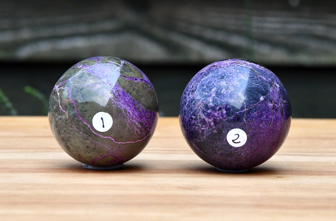 Stichtite/atlantisite Sphere.natural Gemstone Gift for Magic, for ...