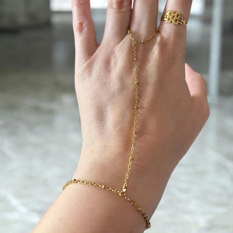 Hand Chain - Etsy