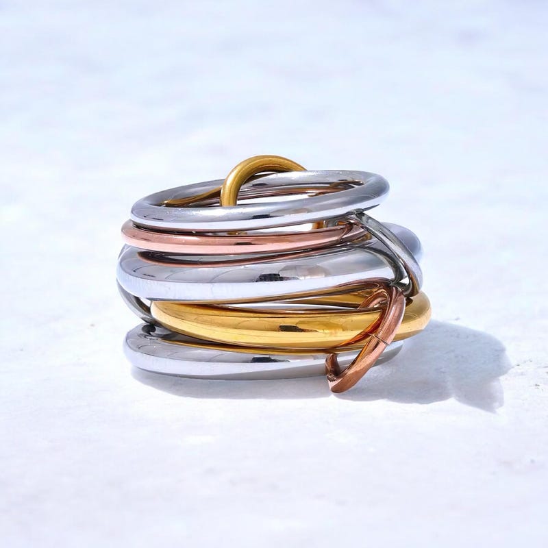 Connected Ring - Etsy