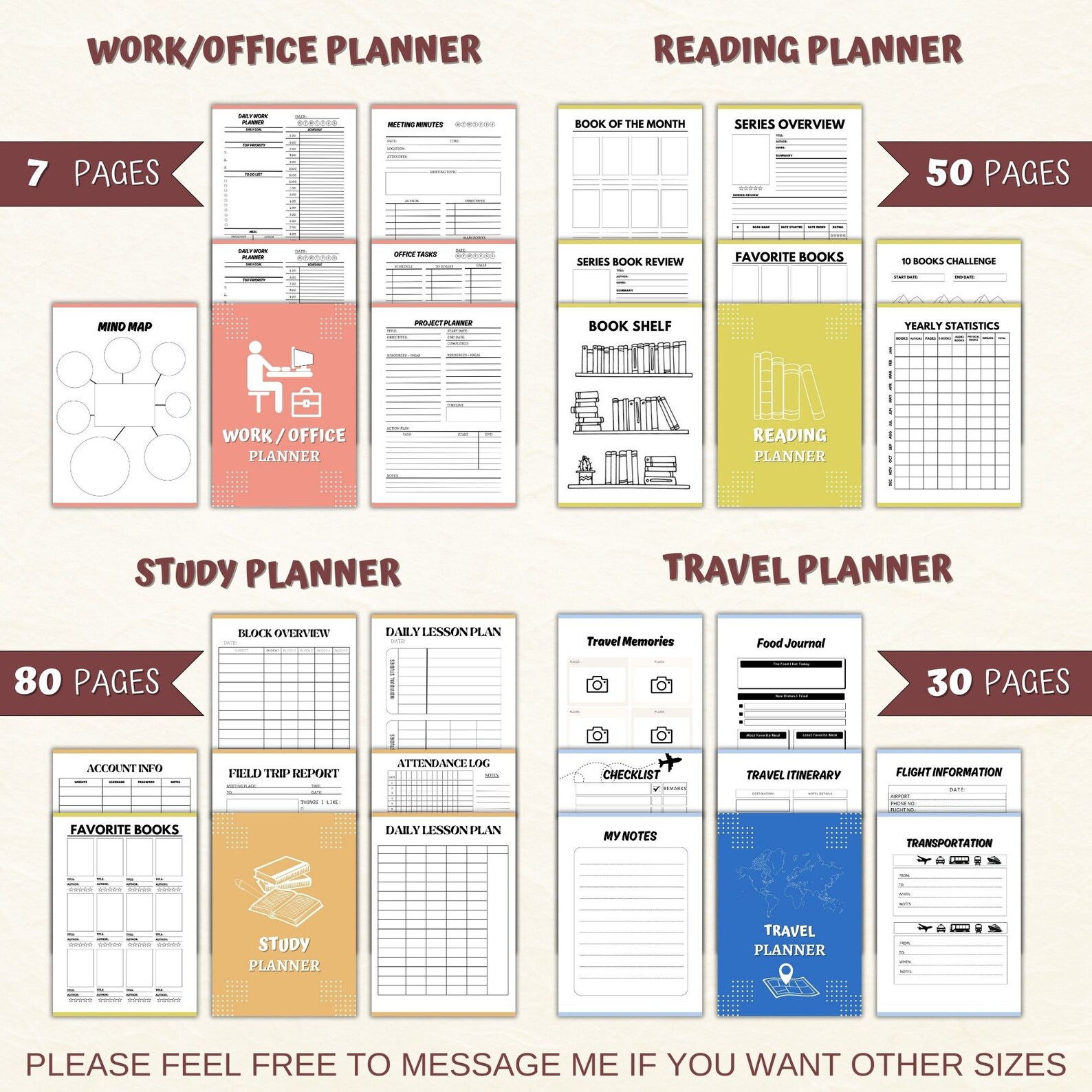 Mega Adhd Planner Bundle for Adults Printable A4,ultimate Life Planner ...