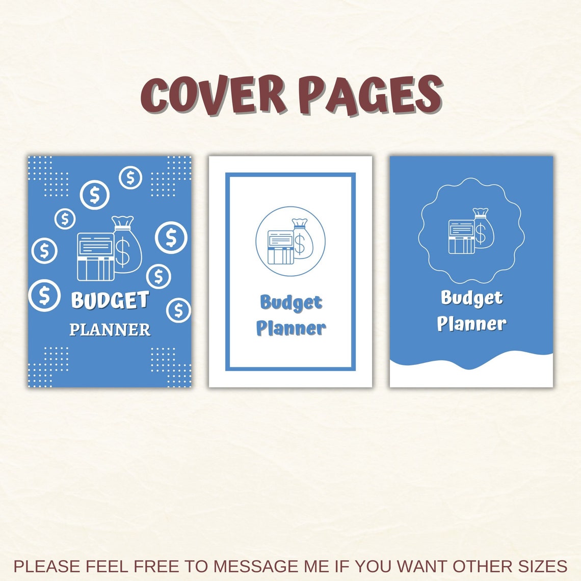 Budget Finance Planner Bundle Printable Digital Budget Journal for iPad ...