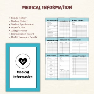 Just in Case Binder Printable Emergency Binder Fillable PDF What If ...