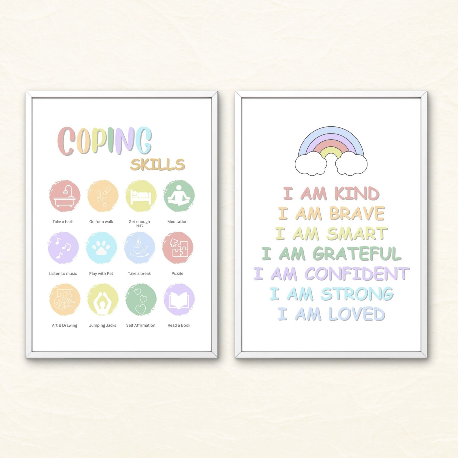 Educational Posters, Educational Poster Set, Alphabet Poster, Abc ...