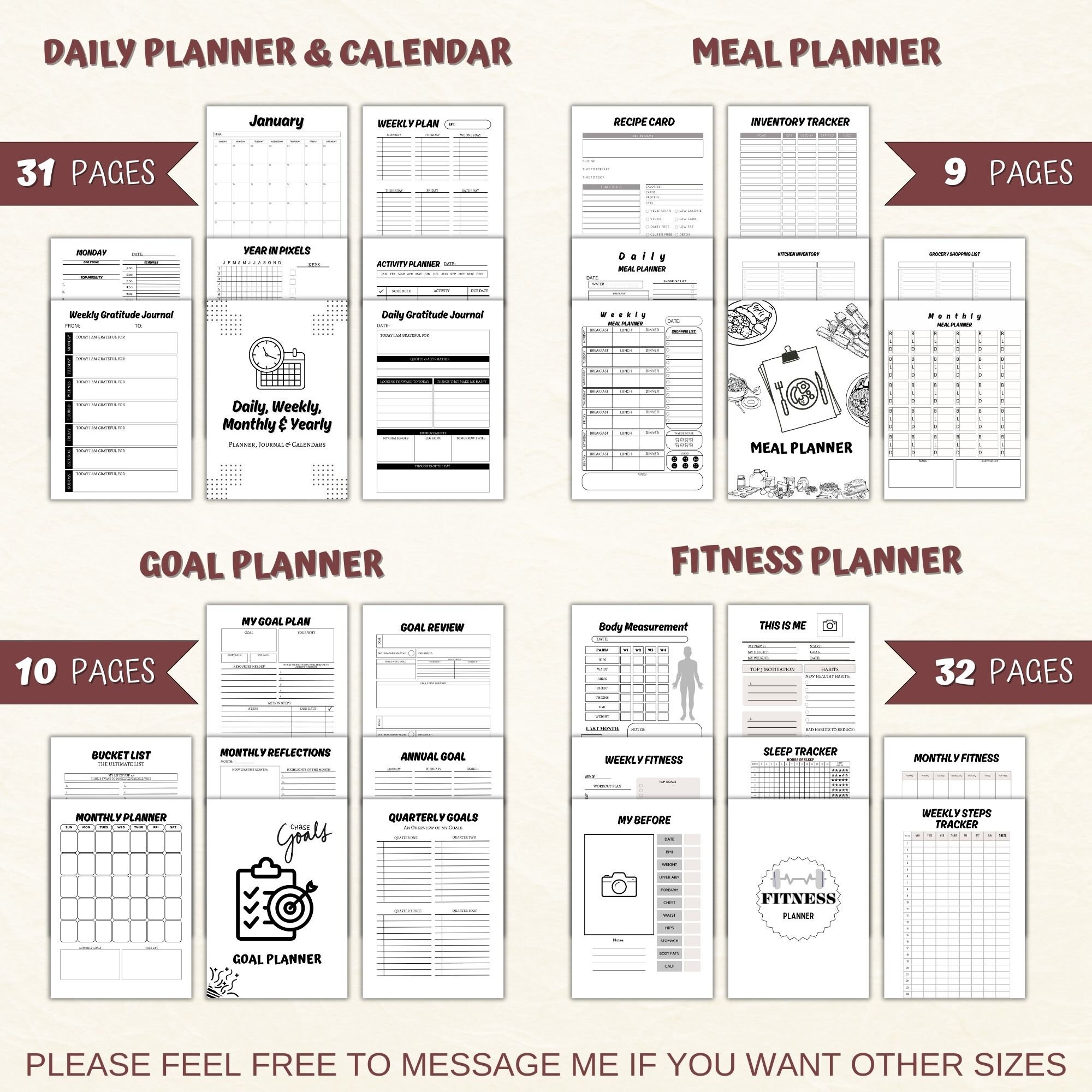 ADHD Digital Planner, Adhd Planner, Adhd Life Planner, Adhd Workbook ...