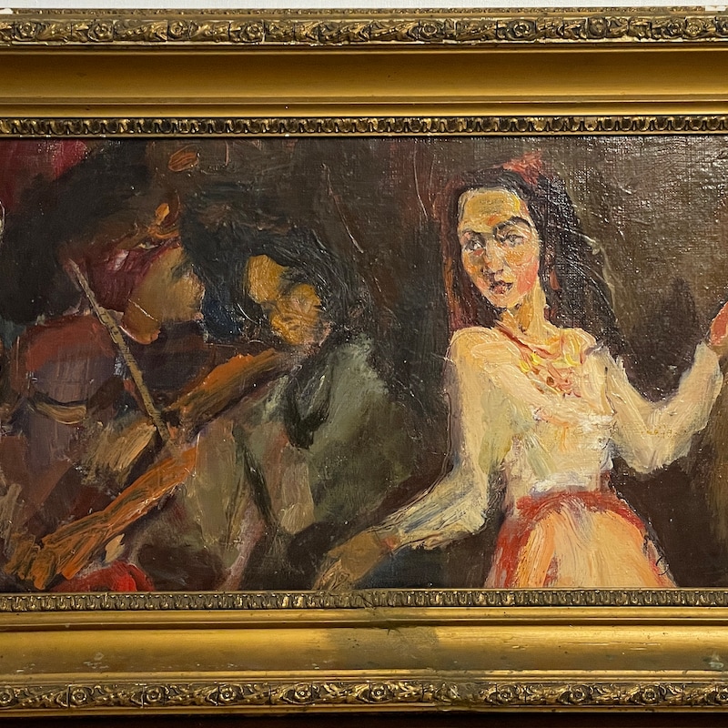 Gypsy Painting - Etsy