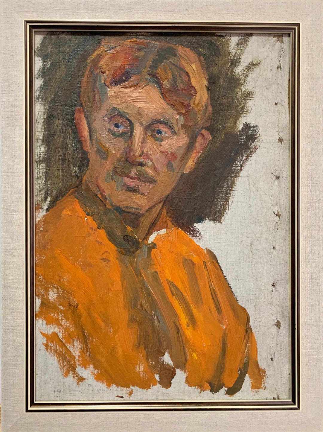 Gribok D.K., Bright Oil Impressionism Style "portrait the Painting the ...
