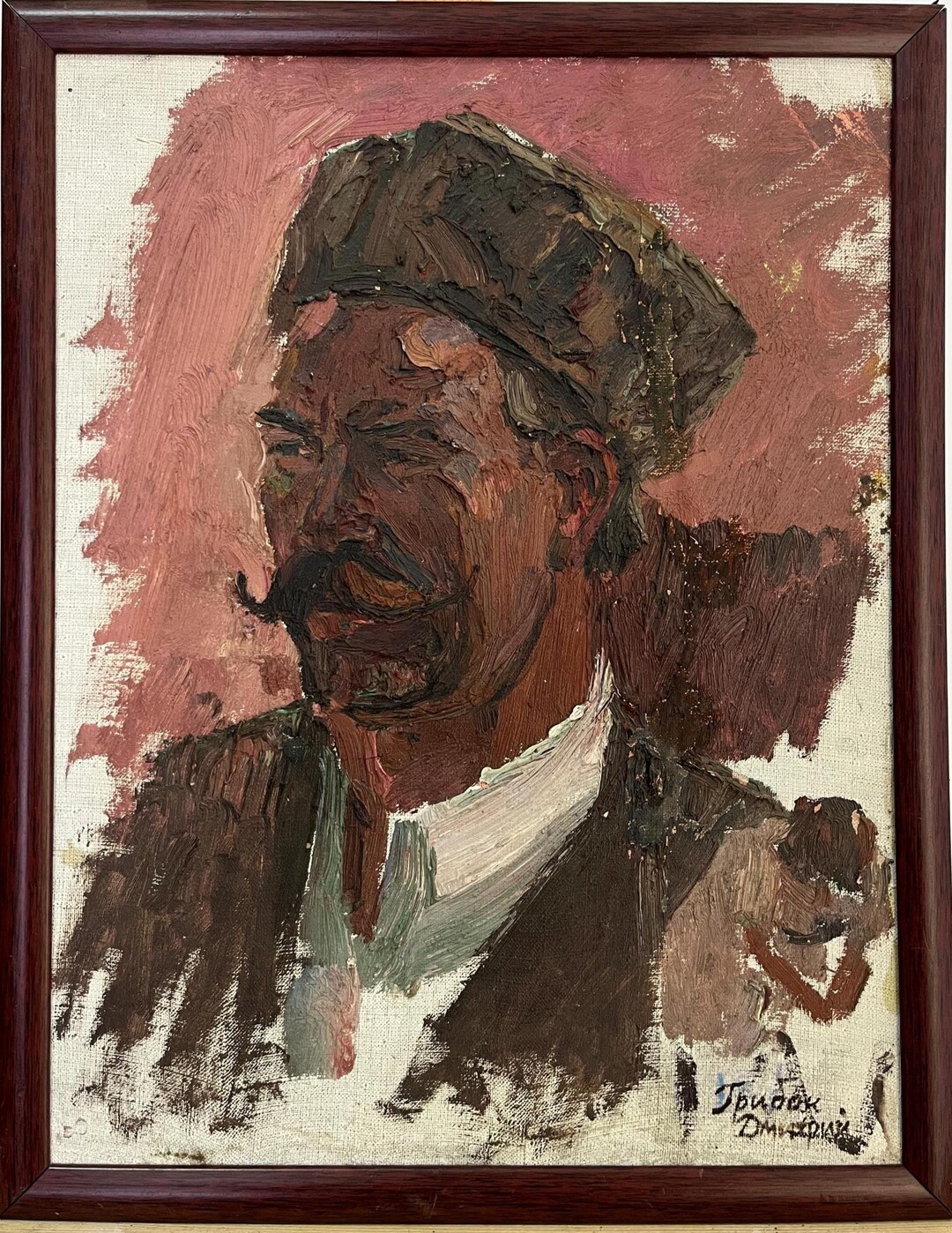 Gribok Dmitry, Bright Oil Painting "the Don Cossack's Thoughts About ...