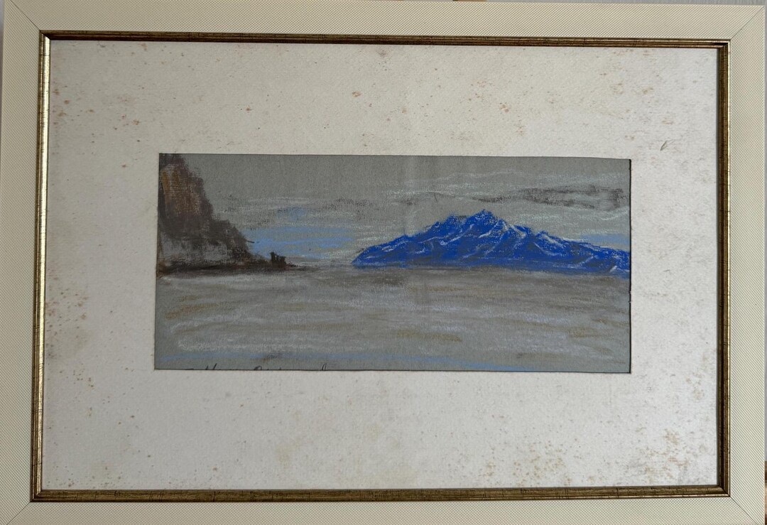 Gribok Dmitry, Bright Expressionist Pastel Painting "sea in Kamchatka ...