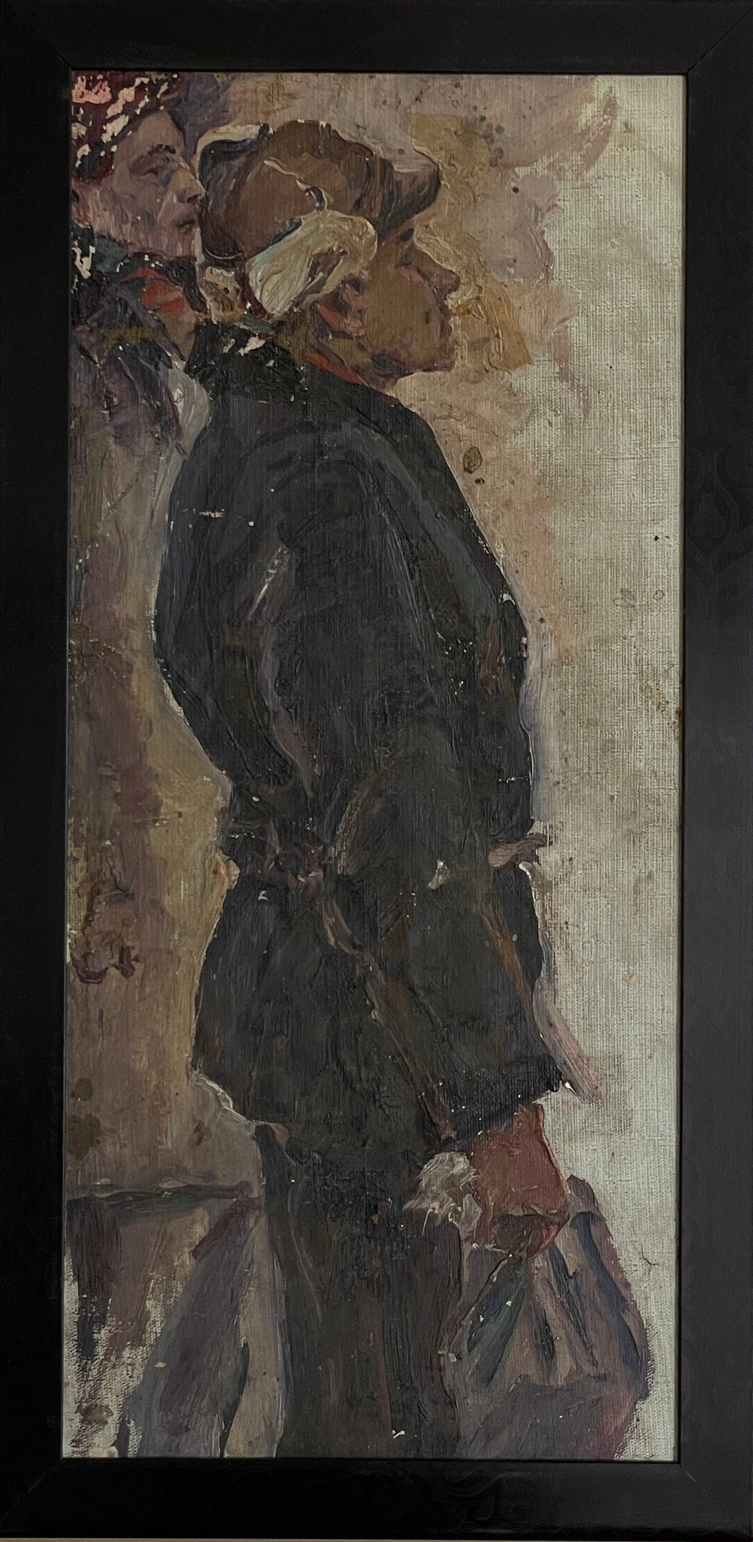 Isaac Tartakovsky, Bright Impressionism Oil Painting "portrait of a ...