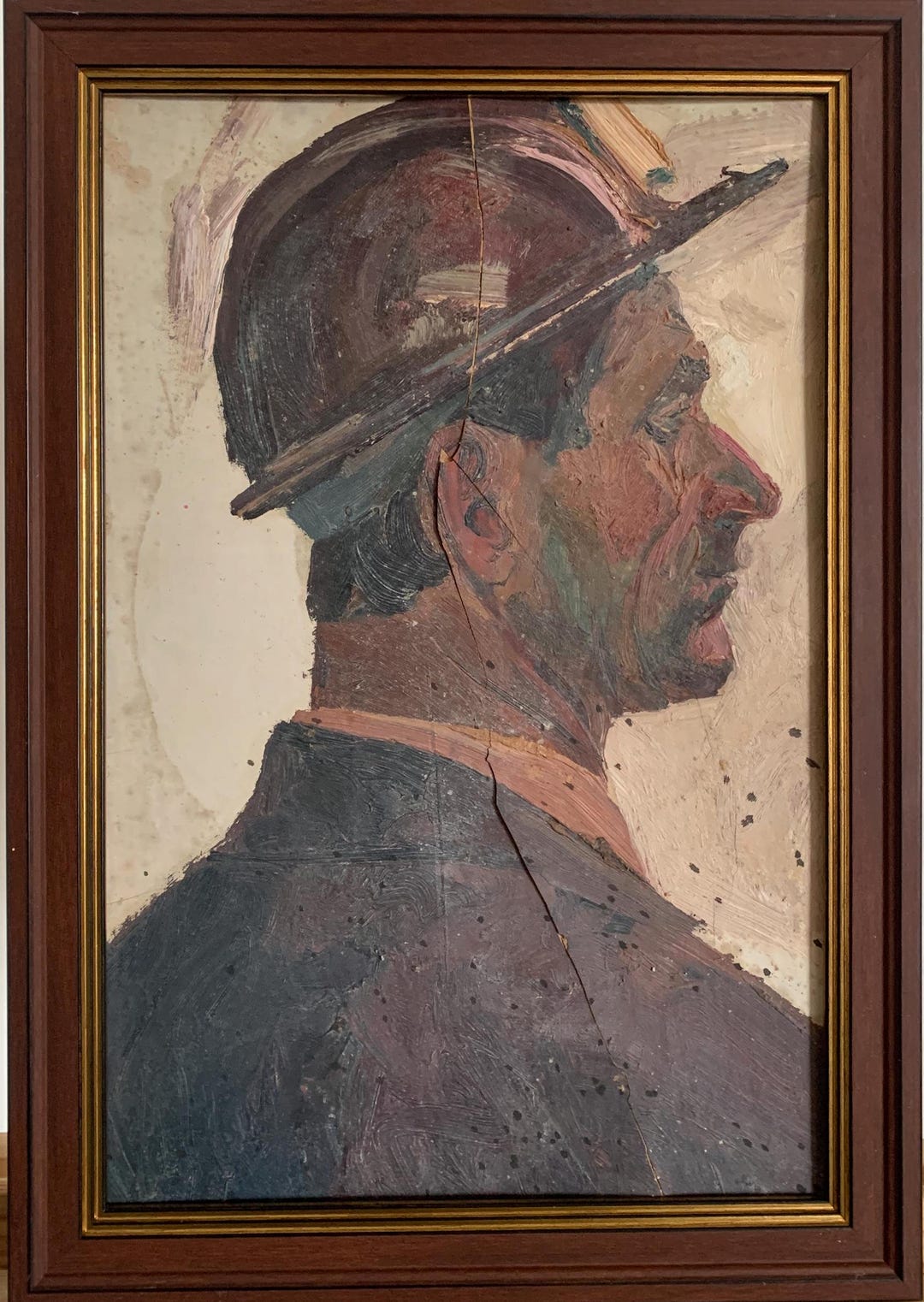 Gribok D., Bright Expressionism Oil Painting "portrait of a ...