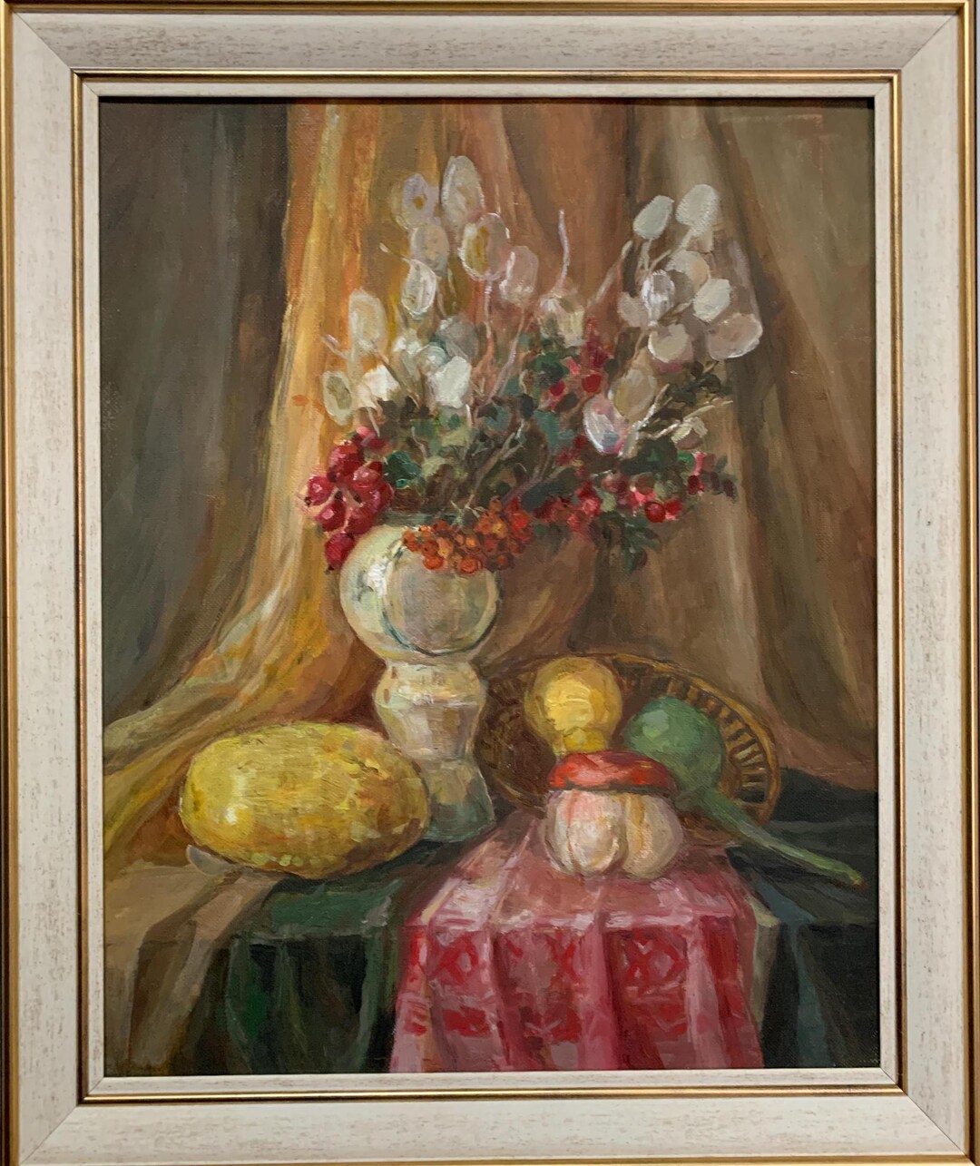 Tokareva V., Bright Expressionist Oil Painting "dry Still Life ...