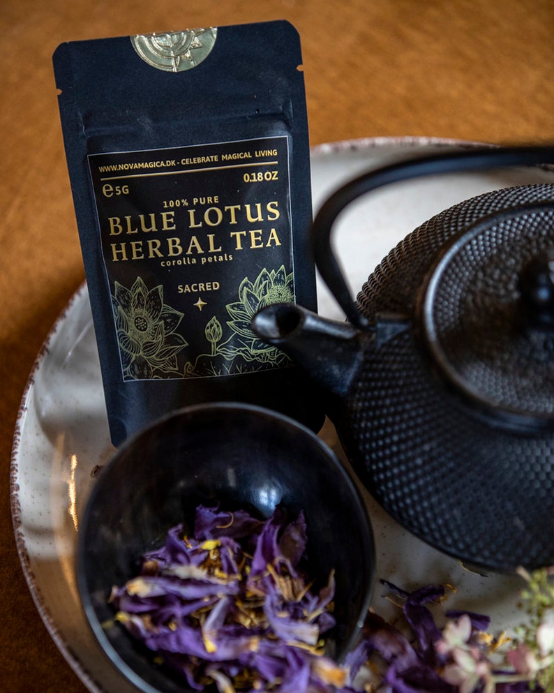 Blue Lotus Herbal Tea 5g Blue Lotus Herbal Tea Blue - Etsy