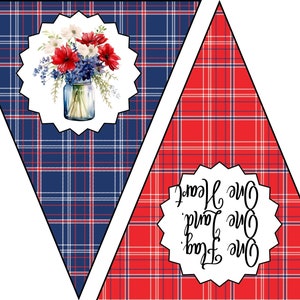 Patriotic Party Banner for 4th of July, Memorial Day, Veterans Day ...