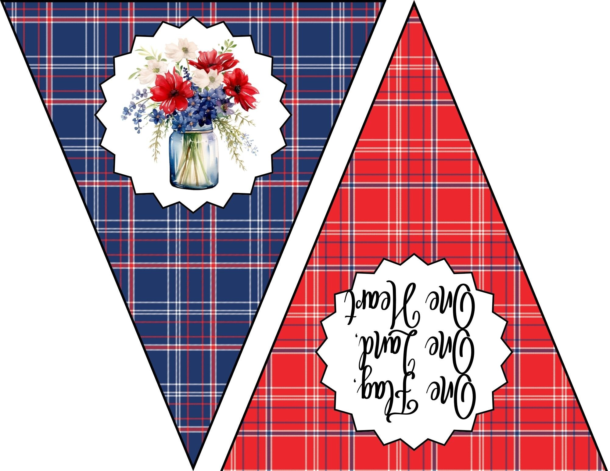 Patriotic Party Banner for 4th of July, Memorial Day, Veterans Day ...