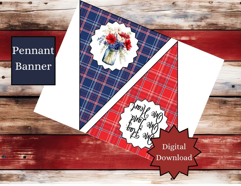 Patriotic Party Banner for 4th of July, Memorial Day, Veterans Day ...