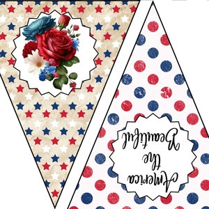 Patriotic Party Banner for 4th of July, Memorial Day, Veterans Day ...