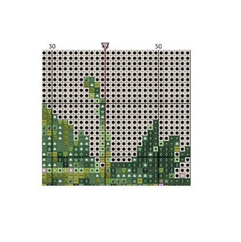 Strawberry Realistic Cross Stitch Pattern Modern Minimalistic ...
