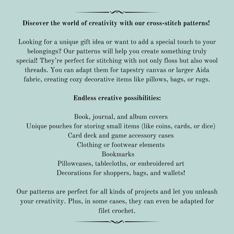 Cross Stitch Chart – Sea Horse. Wavy Lines. Suitable for Pattern Kipper ...