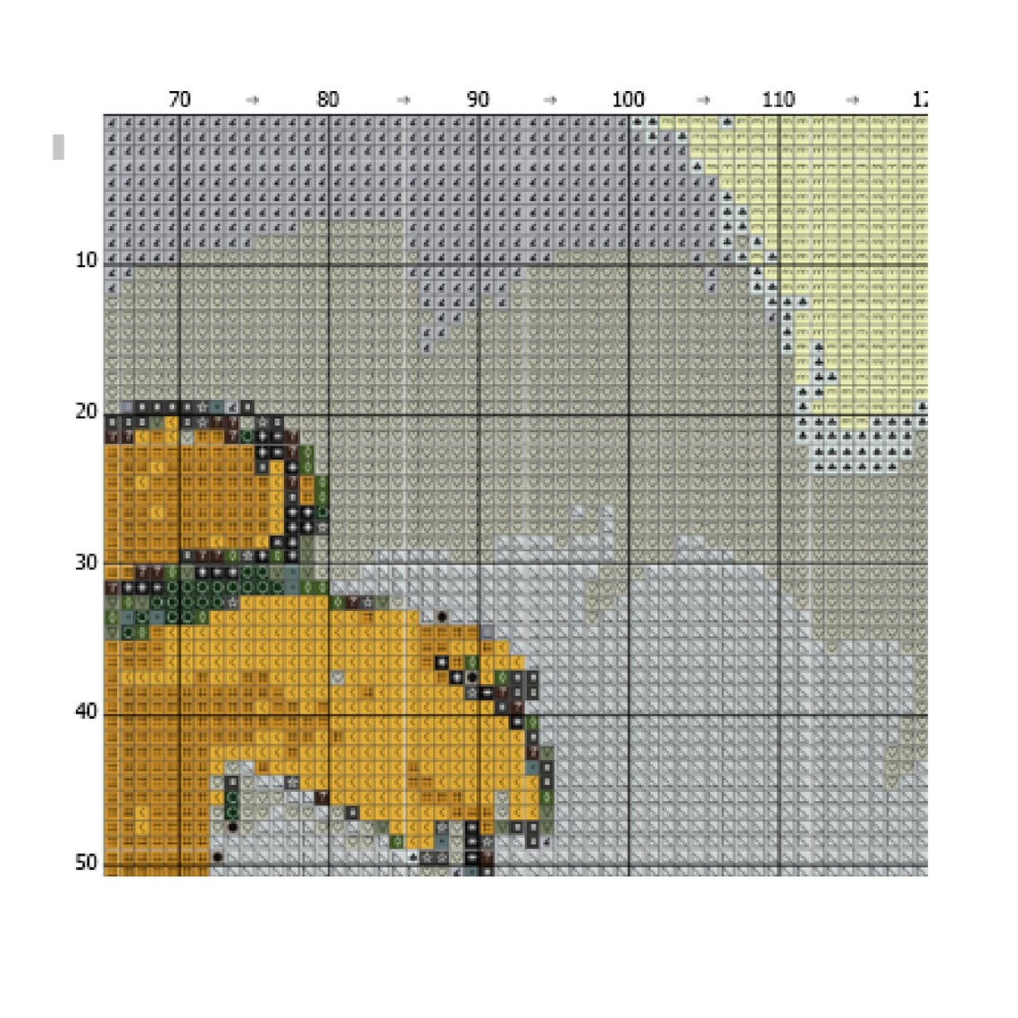 Cross Stitch Chart – Fairy Peter Pen Ding Ding.glass Crystal Wings, PDF ...
