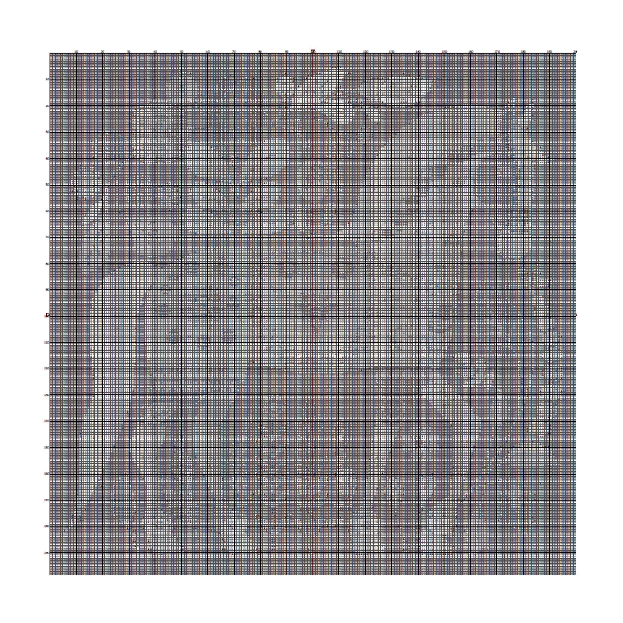 Cross Stitch Chart – Horse in Ethno Style. Pattern Keeper Compatible ...