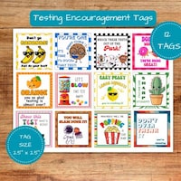 State Testing Encouragement Posters - Etsy