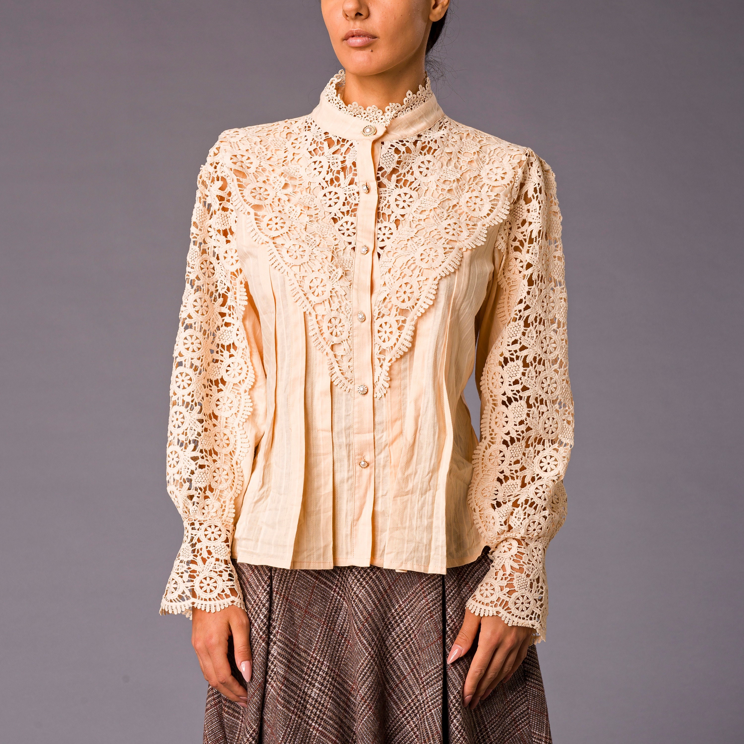 Victorian Blouse, Renaissance Blouse, Medieval Blouse, Cottagecore Top ...