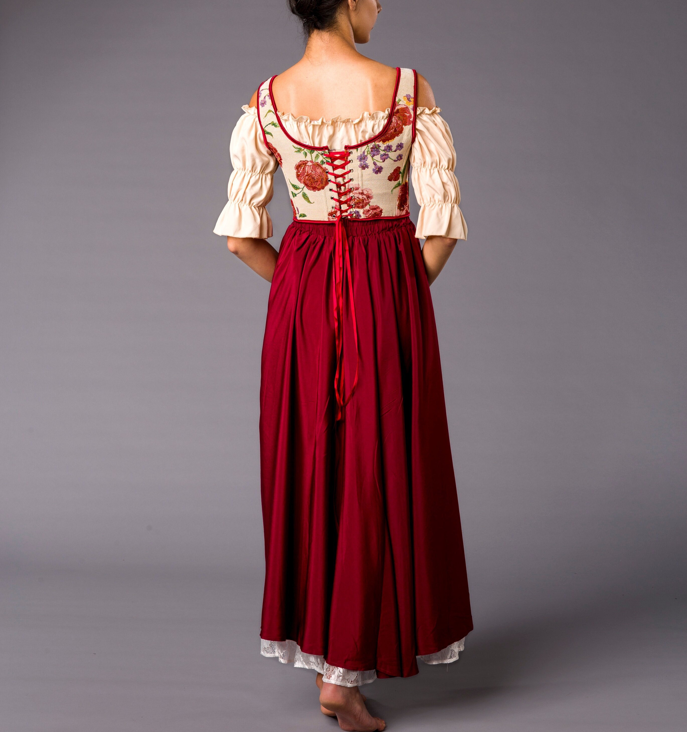 Ren faire costume, medieval costume,renaissance dress,prairie dress,Ren ...