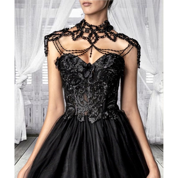 Gothic Prom Dress - Etsy