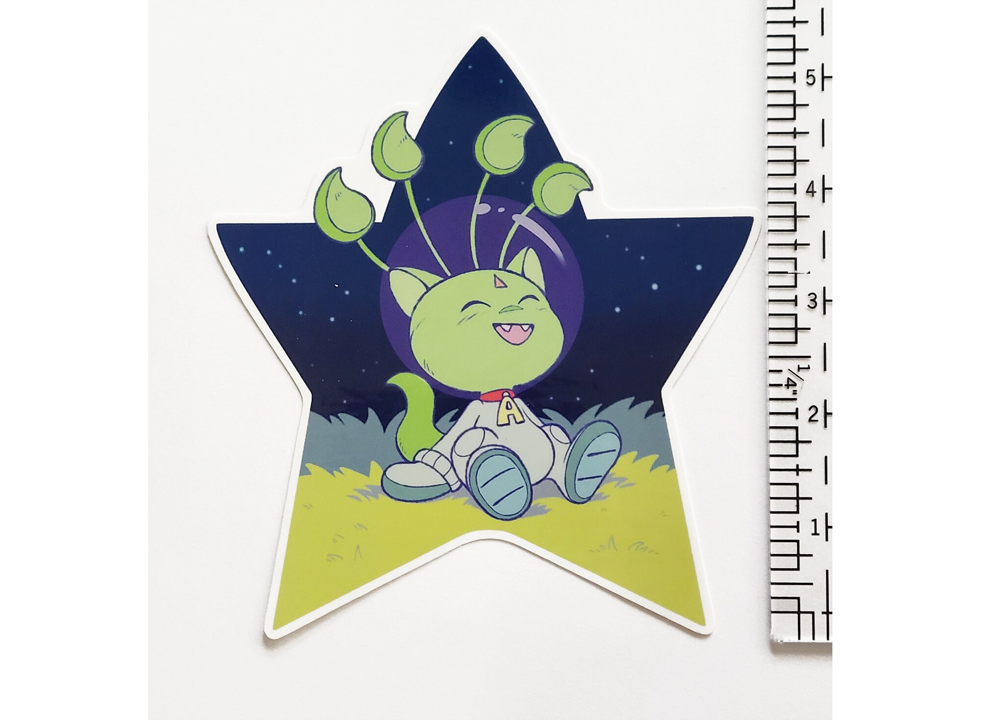 Die Cut Neopets Alien Aisha Sticker - Etsy