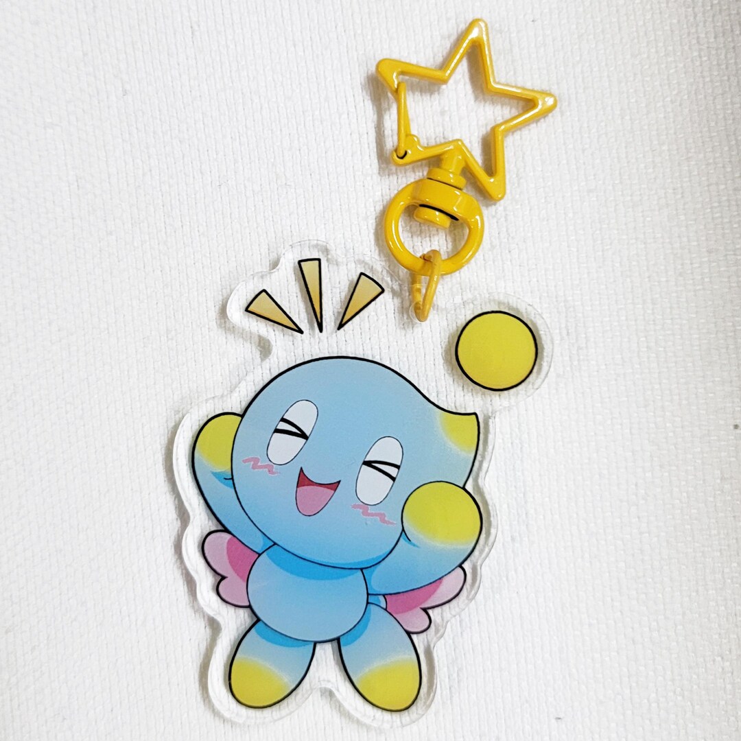 Neutral Chao Keychain - Etsy