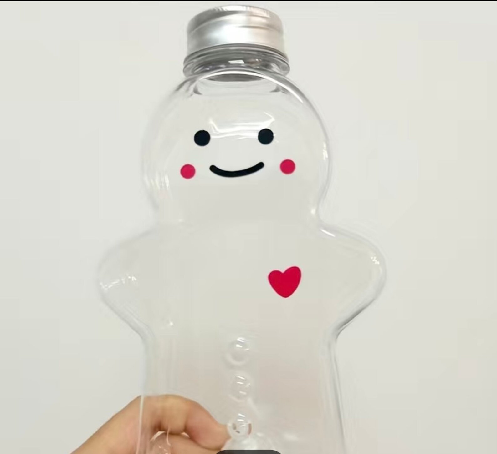 Christmas Gingerbread Man Bottle - Etsy