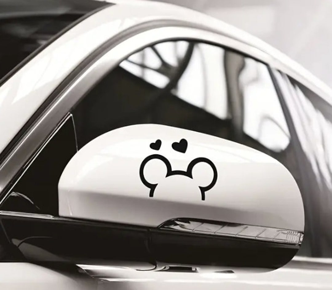 1 Pair of Adorable Cartoon Mickey Mouse Car Stickers Decal - Perfect ...