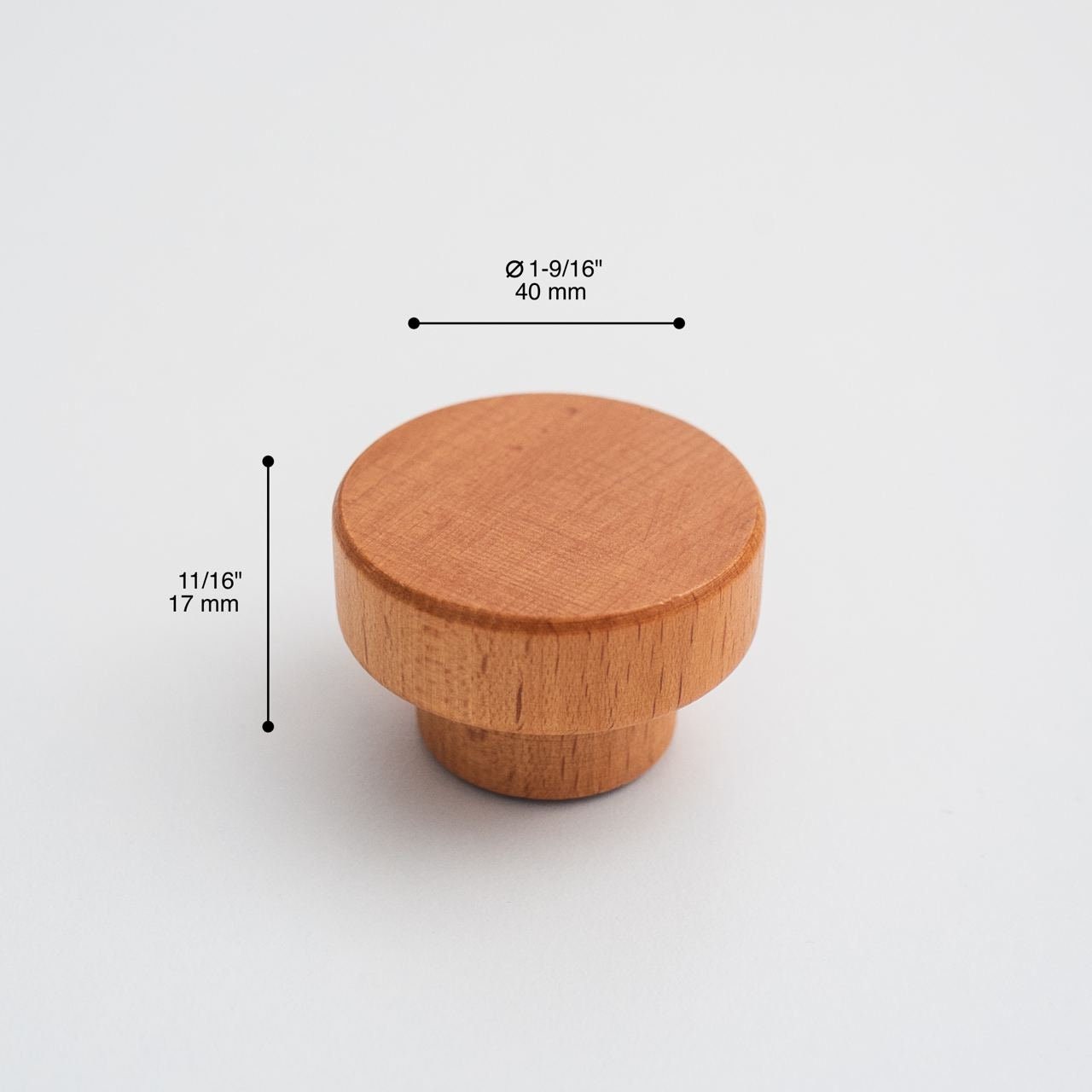 Minimalism Wood Drawer Knobs, Wood Wall Hooks, Furniture Handles, Home Improvement, Customize ...