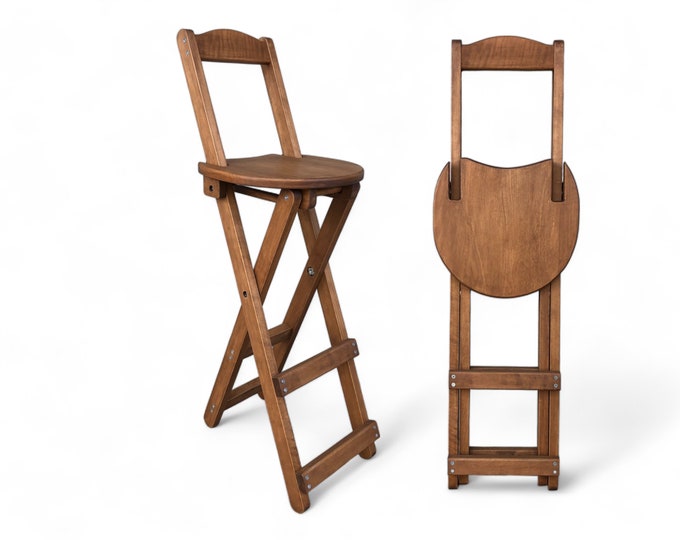 Pair of Wood Fold and Carry Camp Stools Nevco Made in Yugoslavia - Etsy