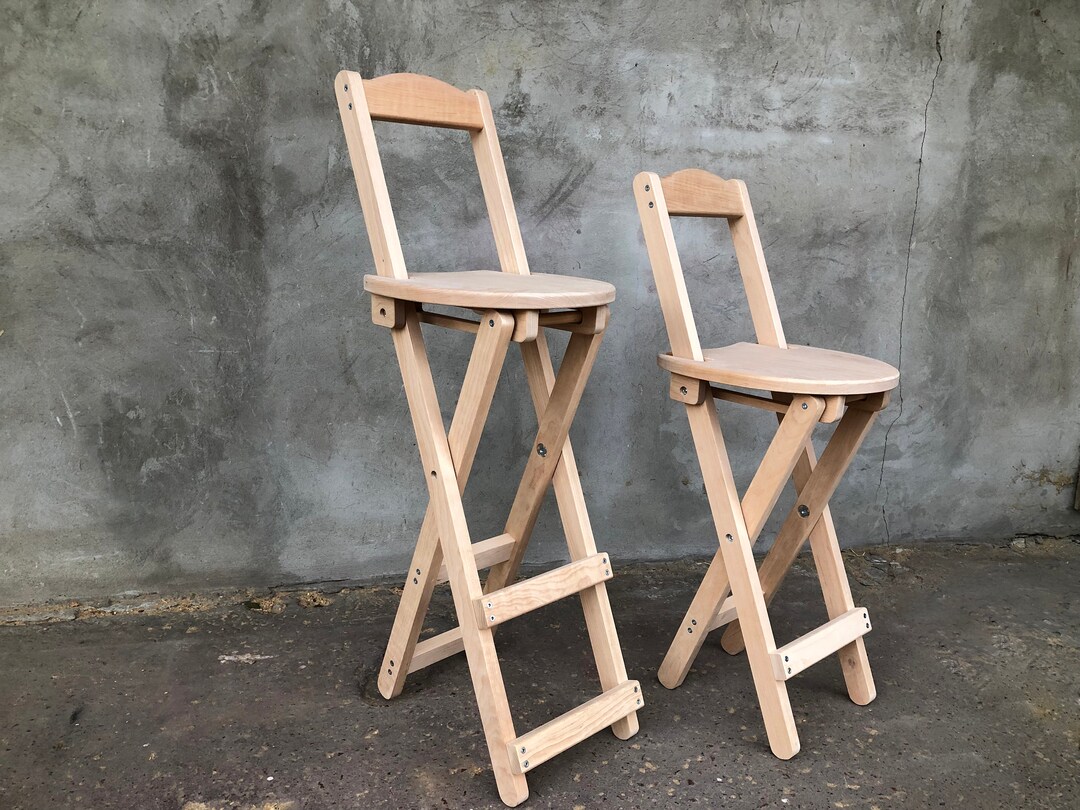 Wood Furniture Wooden High Chair Bar Furniture Classic Wooden High ...