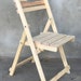 Natural Wood Folding Chair Set of Portable and Space-saving Folding ...