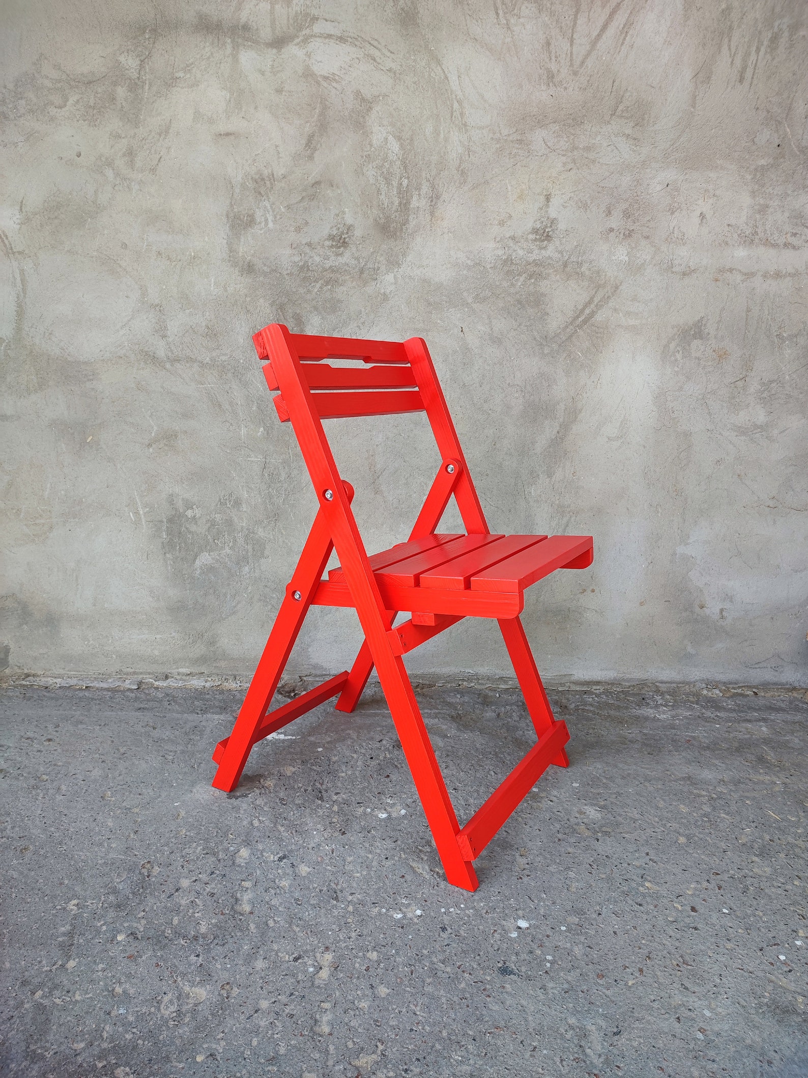 Natural Wood Folding Chair Set of Portable and Space-saving Folding ...