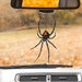 Black Widow Spider Car Charm. Cool and Stylish Car Accessory. Stained ...