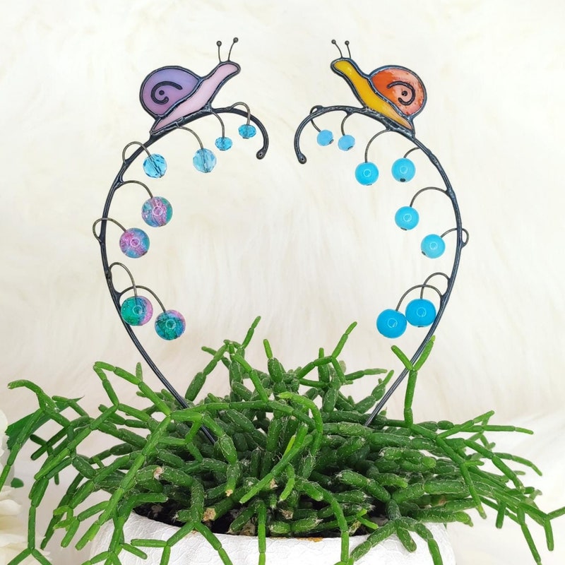 Stained Glass Planters - Etsy