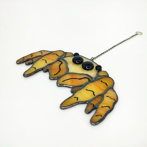 Jumping Spider Window Hanging Stained Glass. Funny Suncatcher Arachnid ...
