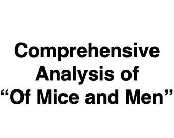 Of Mice and Men Revision Guide English Literature GCSE Revision ...