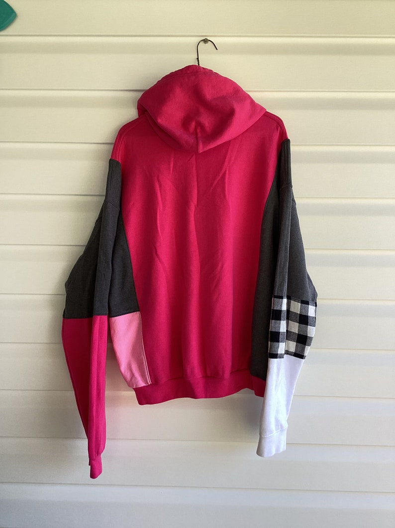 Patchwork Hoodie - Etsy