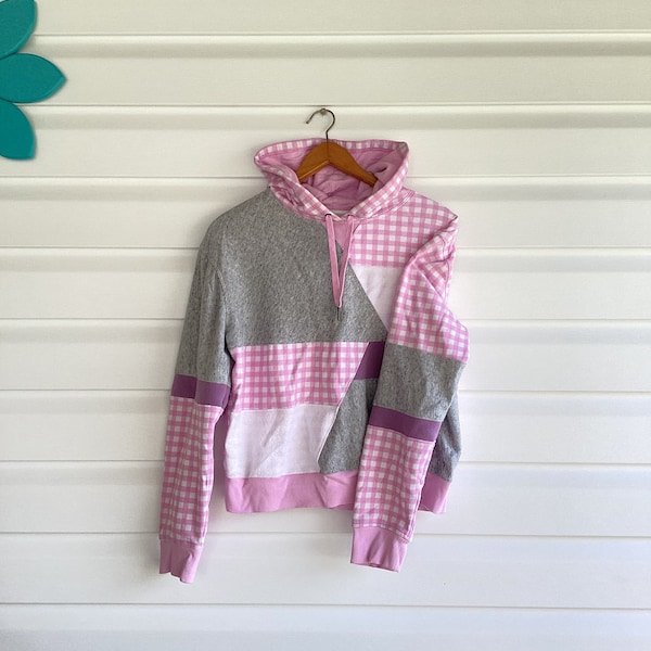 Patchwork Hoodie - Etsy