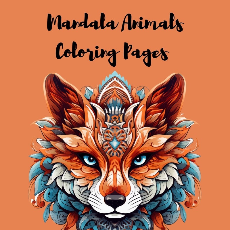 Animal Mandala Svg - Etsy