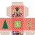 DIY Advent Calendar 3D Christmas Boxes PDF Templates Printable Xmas ...