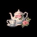Tea Party Clipart Bundle, Tea Set Clipart, Teapots, Floral Decor ...