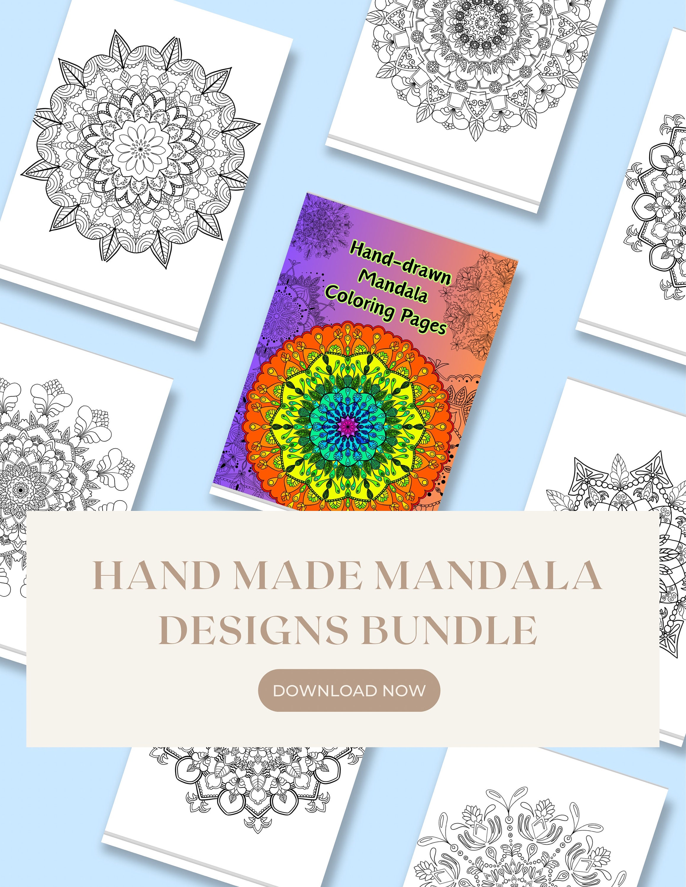 Transform Your Free Time Into Mindful Moments With Mandala Coloring ...