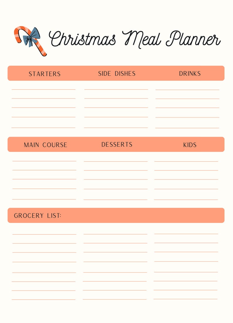 Ultimate Christmas Planning Bundle: Planners, Shopping Lists, DIY ...