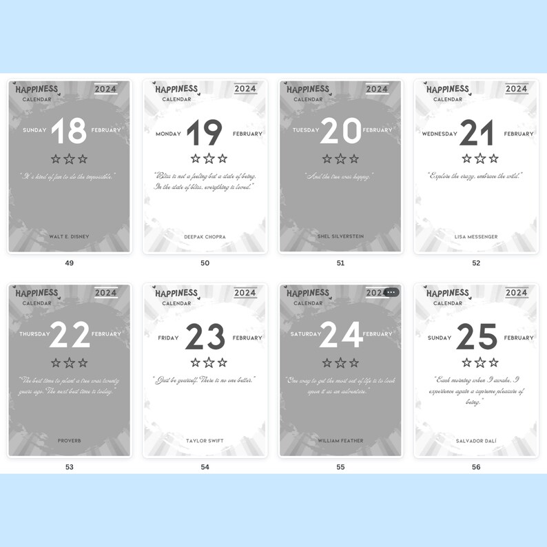 Happiness Calendar 2024 : Enjoy an Entire Year of Daily Inspiration ...