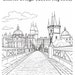 Travel Destinations Coloring Pages: European Iconic Landmarks by ...